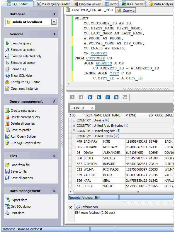 Mysql Query Builder Mysql Sql Editor By Sql Maestro Group